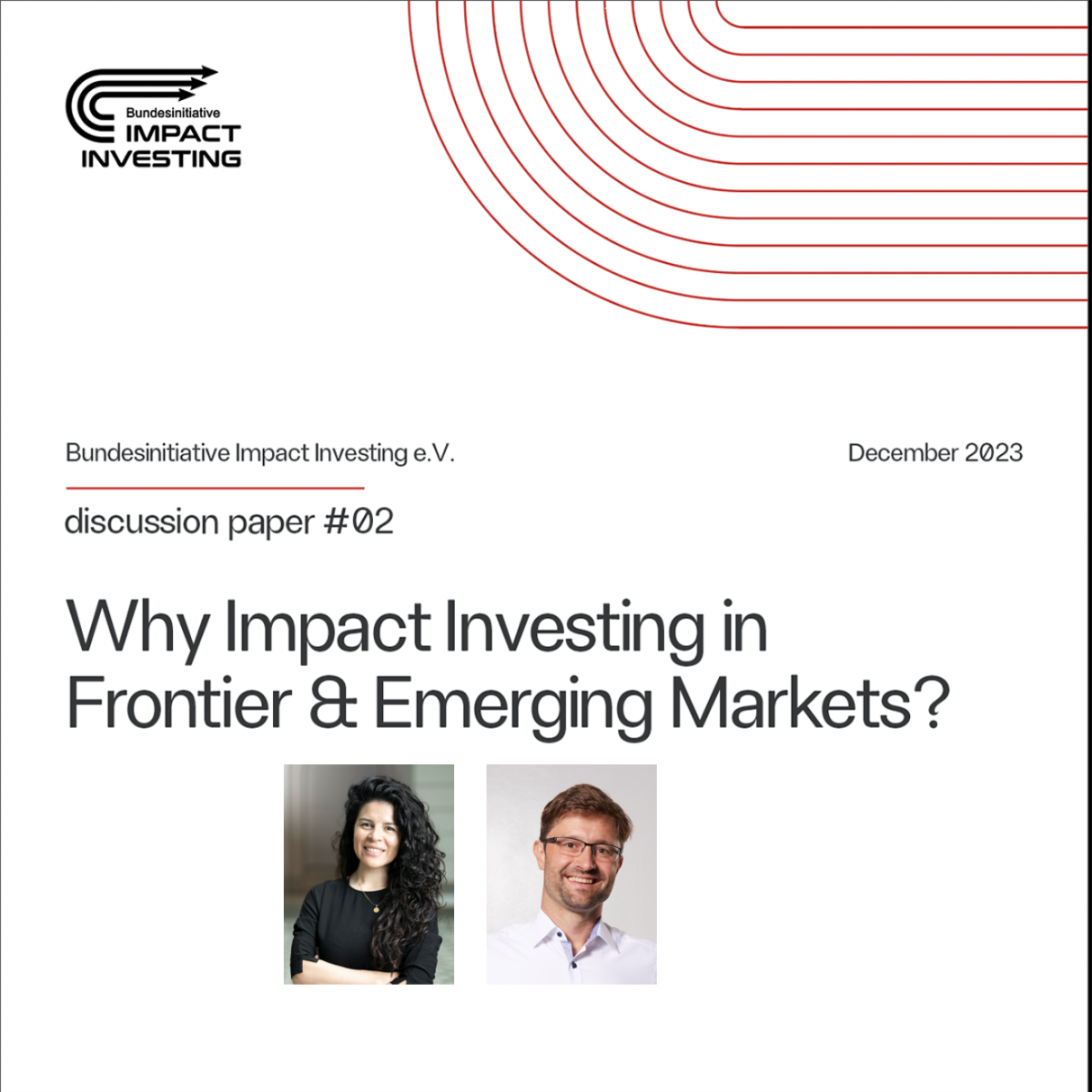 Publication of discussion paper #02 Why Impact Investing in Frontier ...